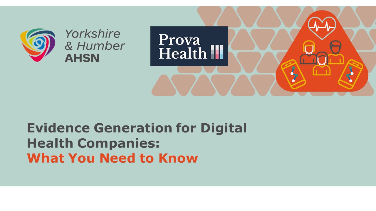 Evidence Generation for Digital Health Companies