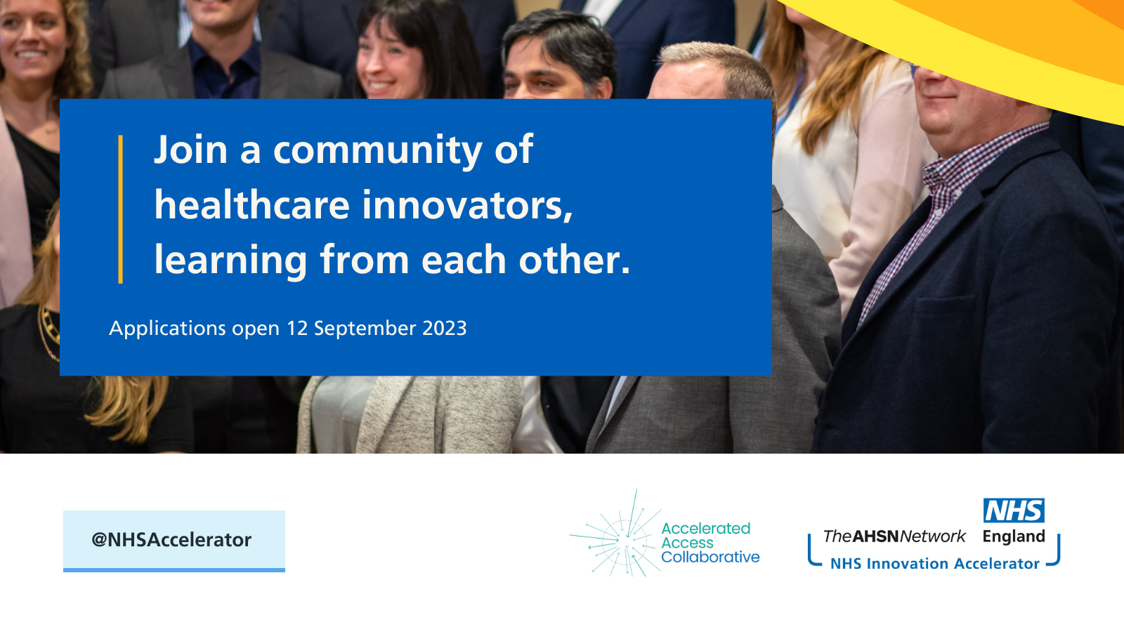 NHS Innovation Accelerator opens applications