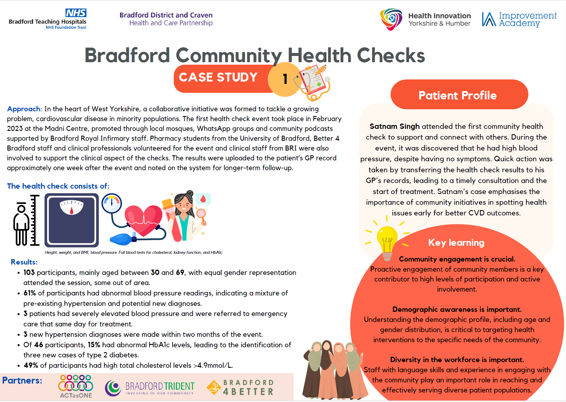 Community-led health checks